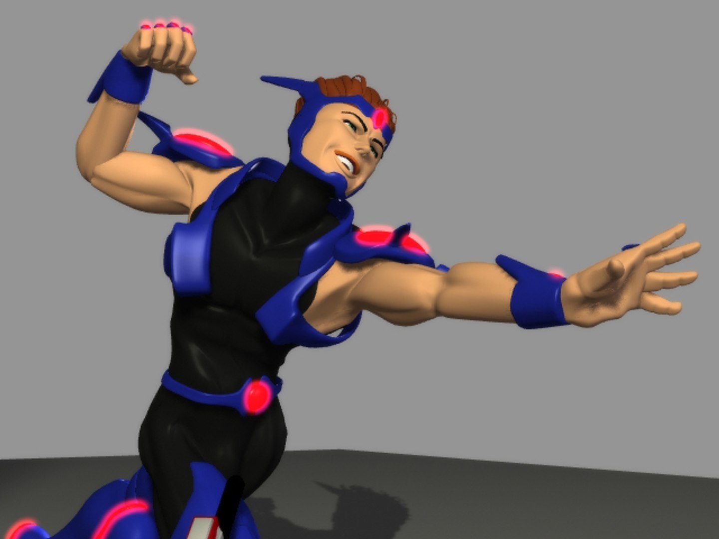 Maya Futuristic Anime Fighter