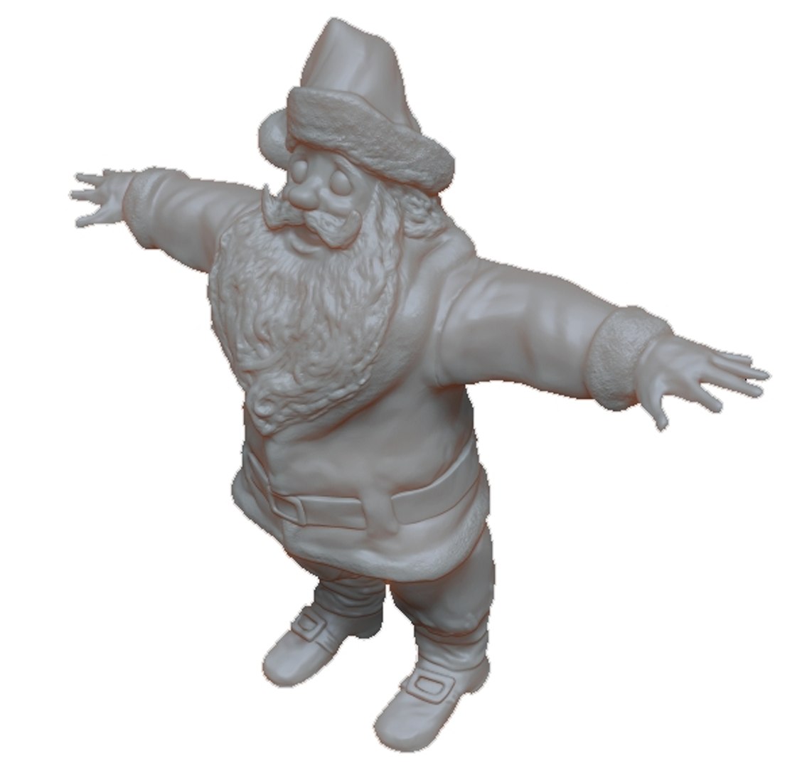 Free Santa Claus 3d Model