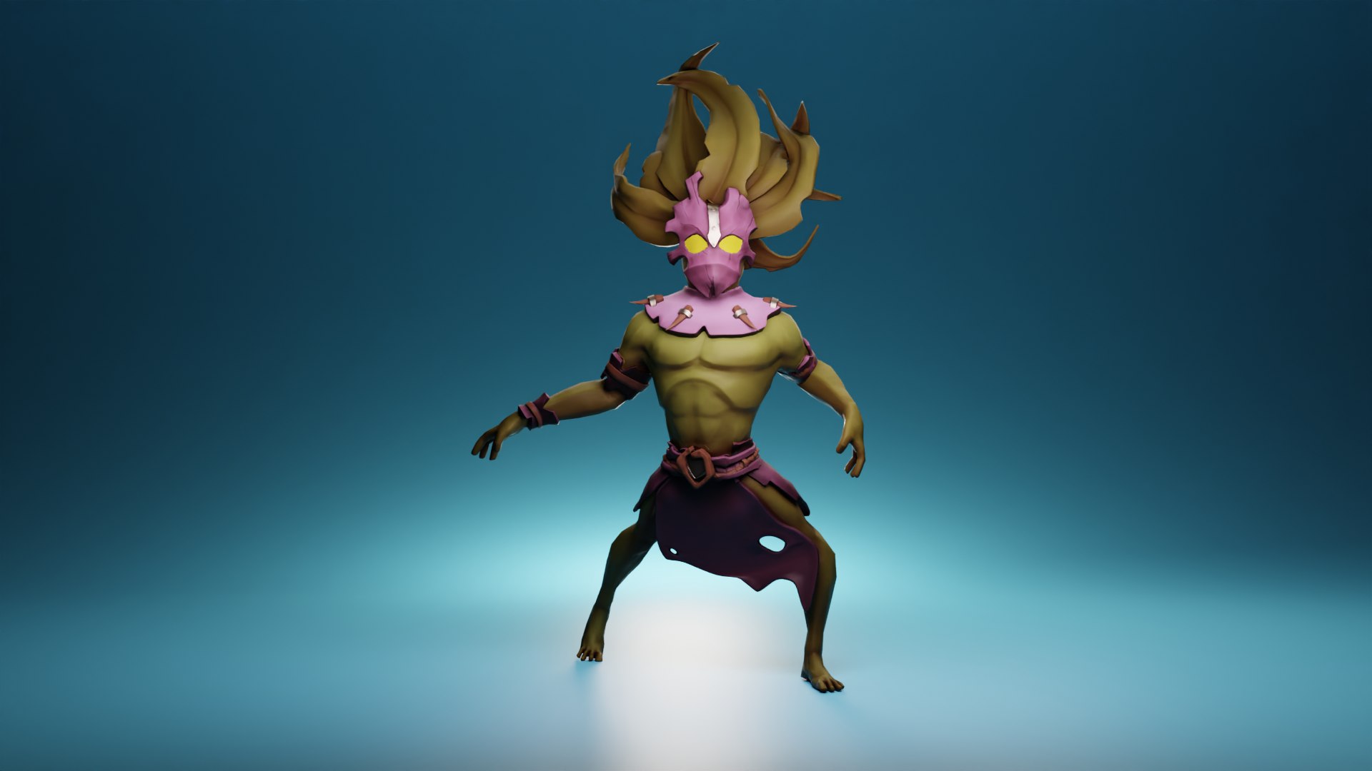 3D Rig Warlock Game Ready Model - TurboSquid 2171631