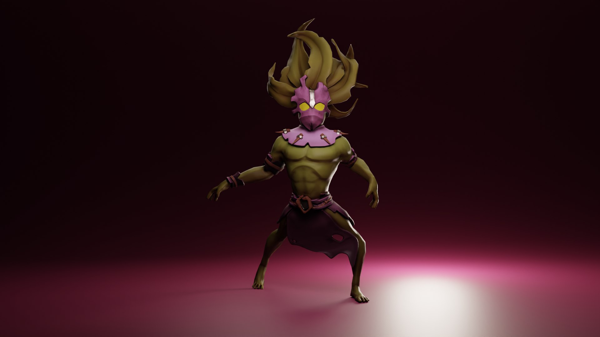 3D Rig Warlock Game Ready model - TurboSquid 2171631
