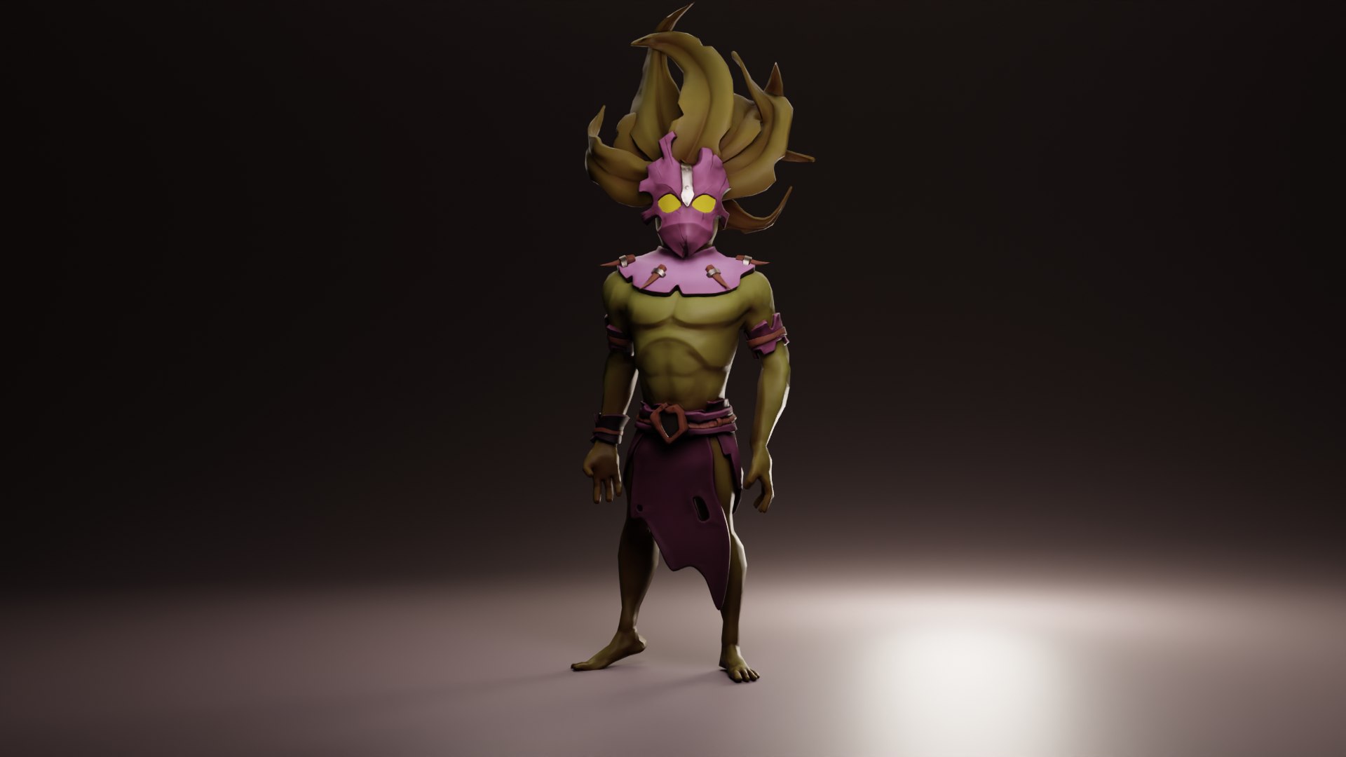 3D Rig Warlock Game Ready Model - TurboSquid 2171631