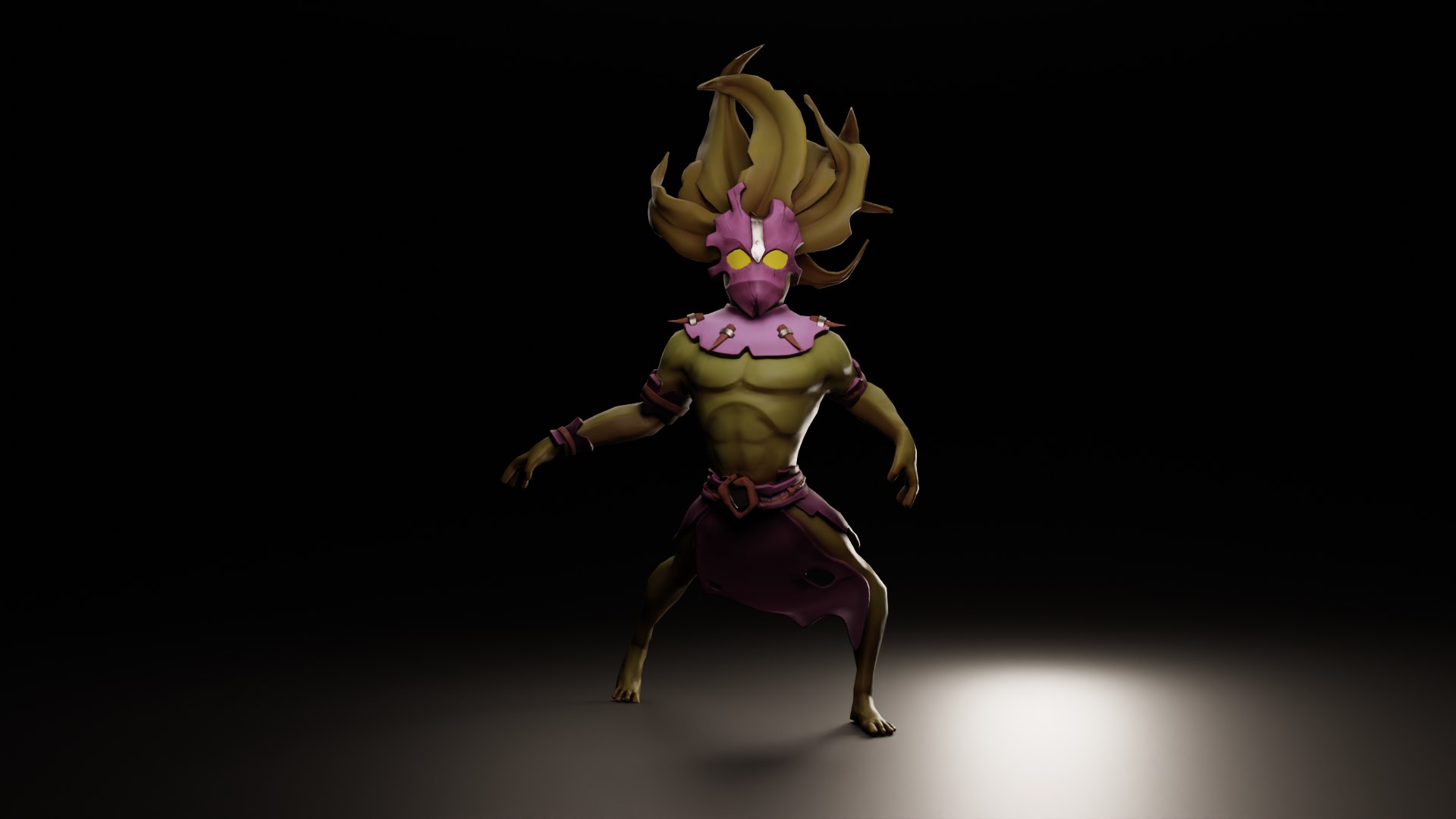 3D Rig Warlock Game Ready Model - TurboSquid 2171631
