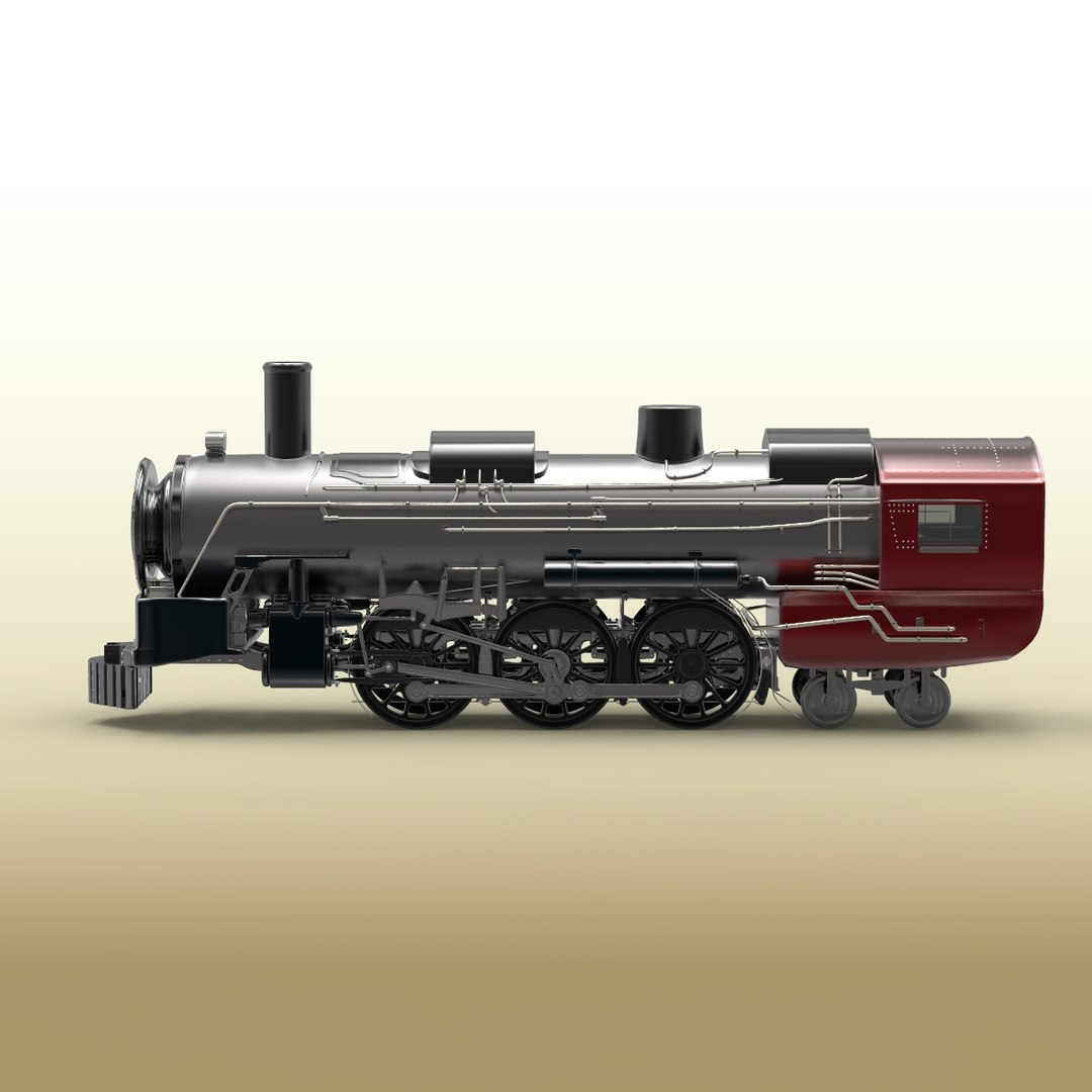 3D Train Engine - TurboSquid 1389221