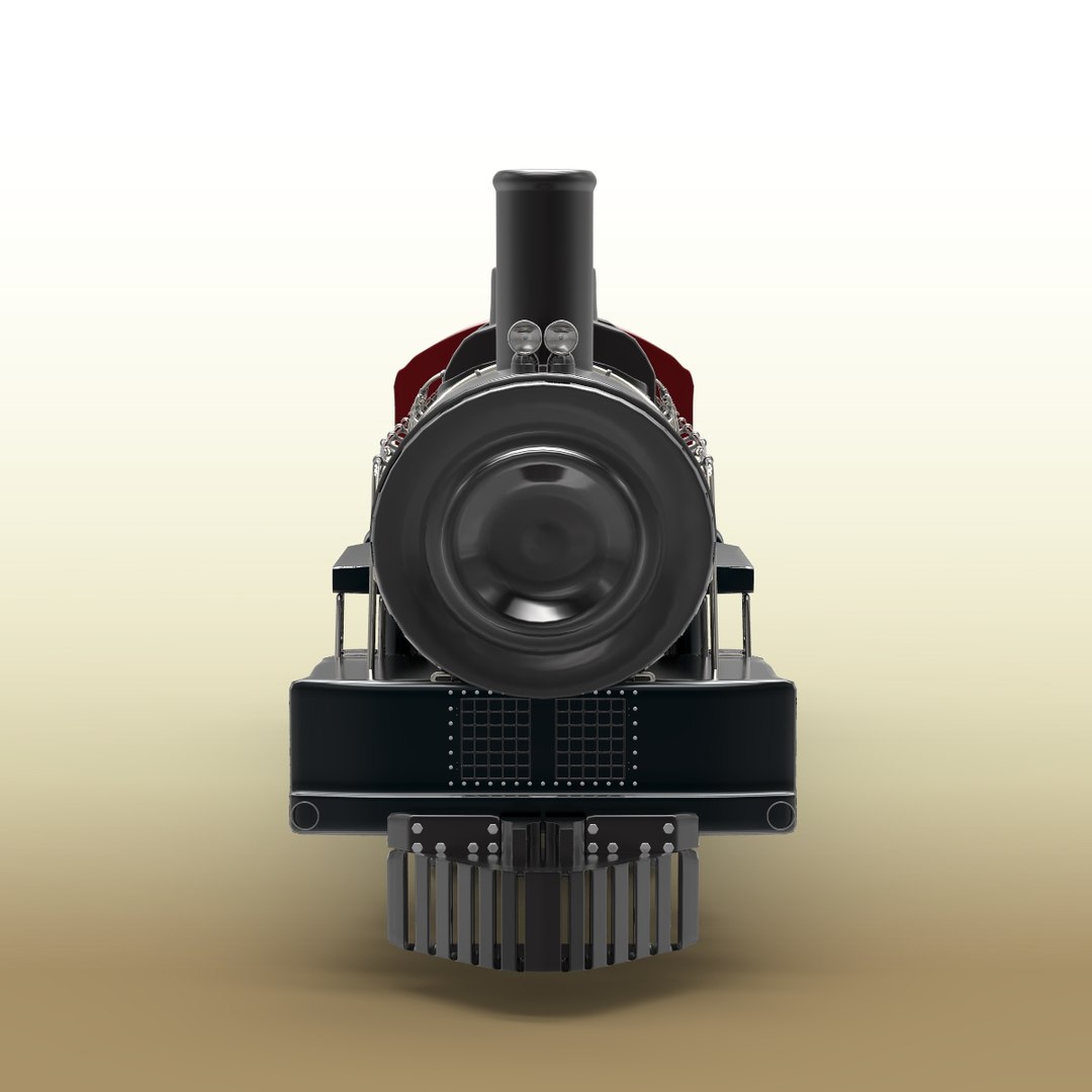 3D Train Engine - TurboSquid 1389221
