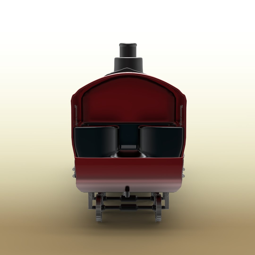 3D Train Engine - TurboSquid 1389221