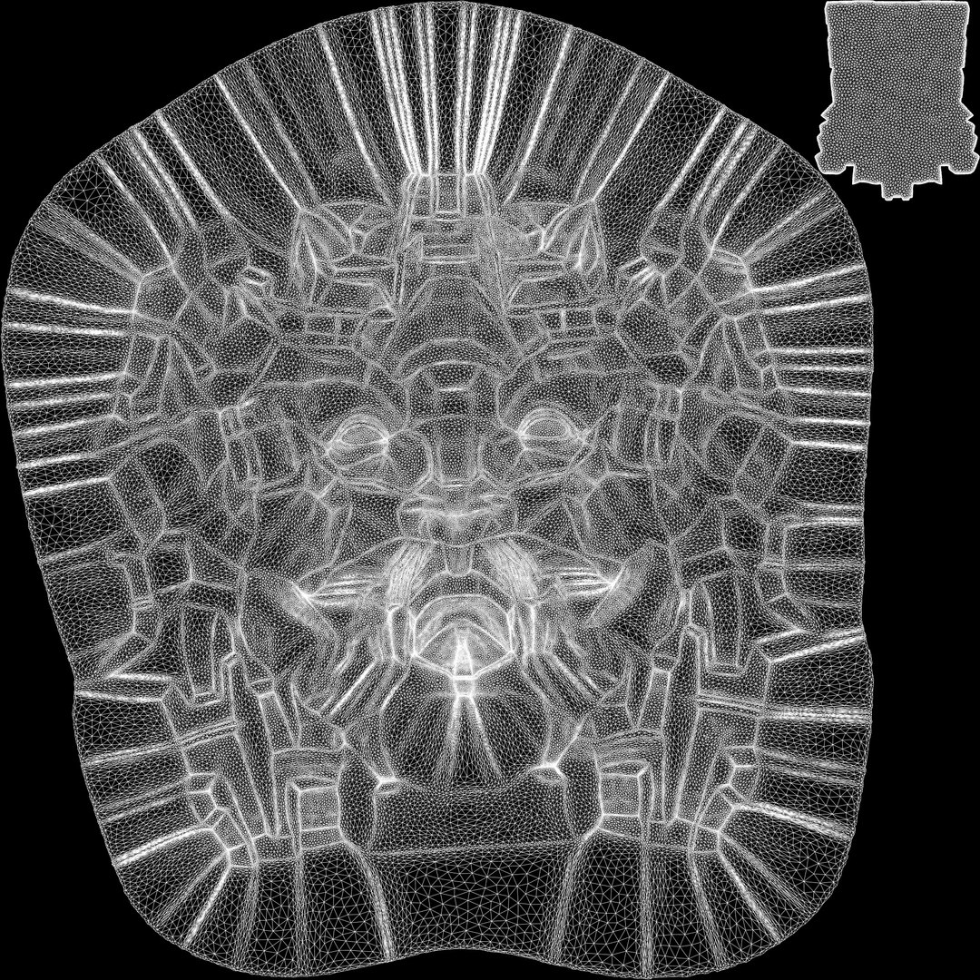 3D Collection 5 Stone Sentinel Busts - TurboSquid 2201813