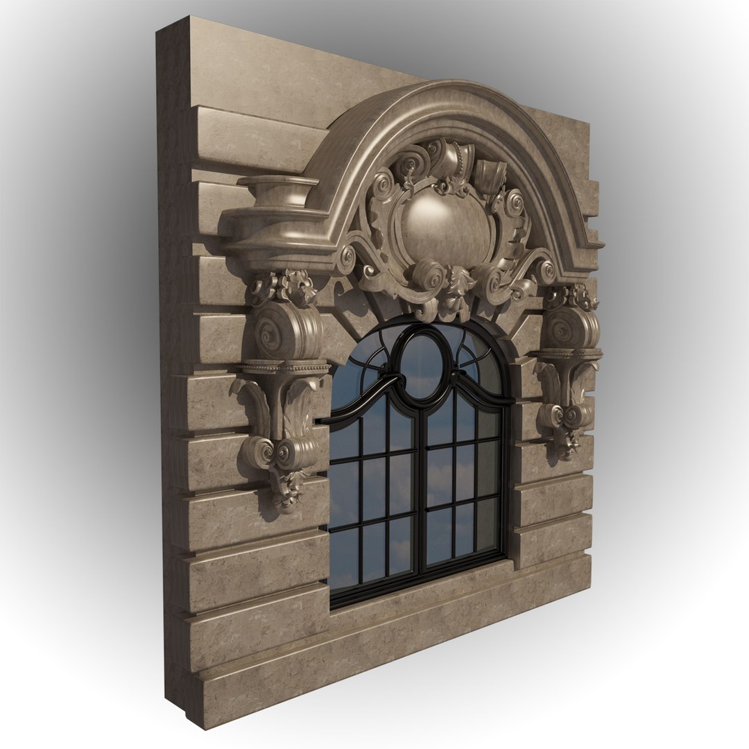 Medieval Window 3d 3ds