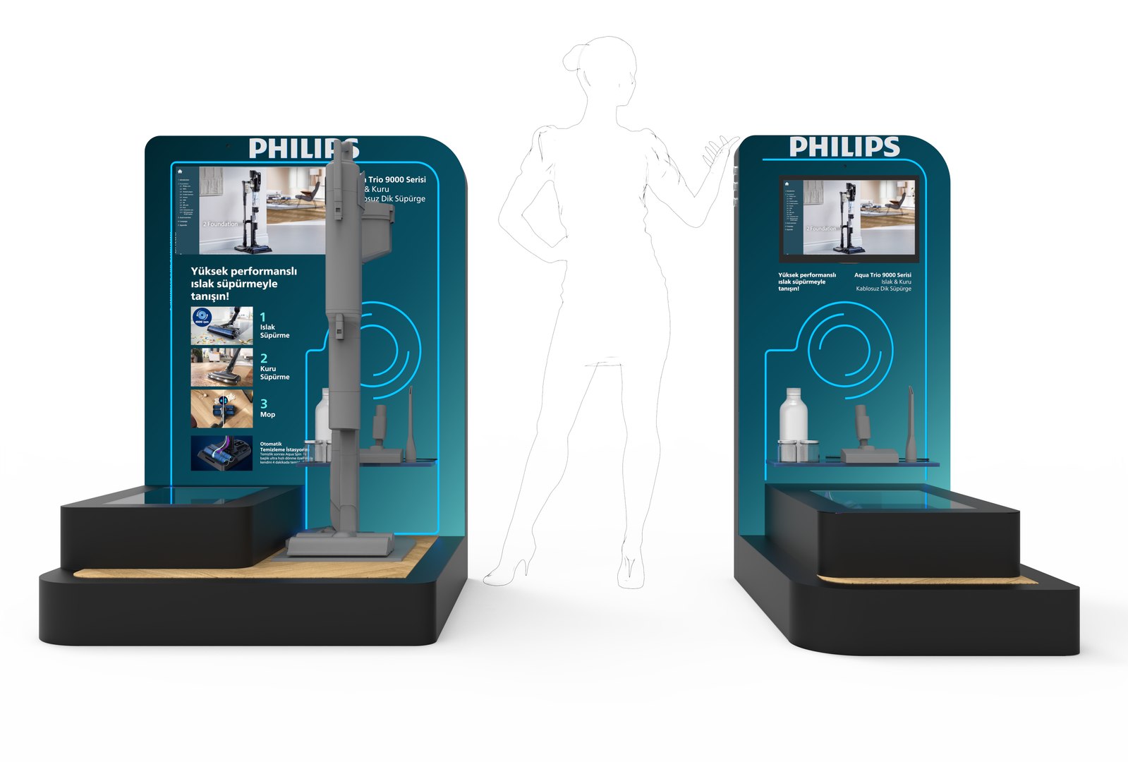 3D PhilipsAquaTrioExhibition - TurboSquid 2313361