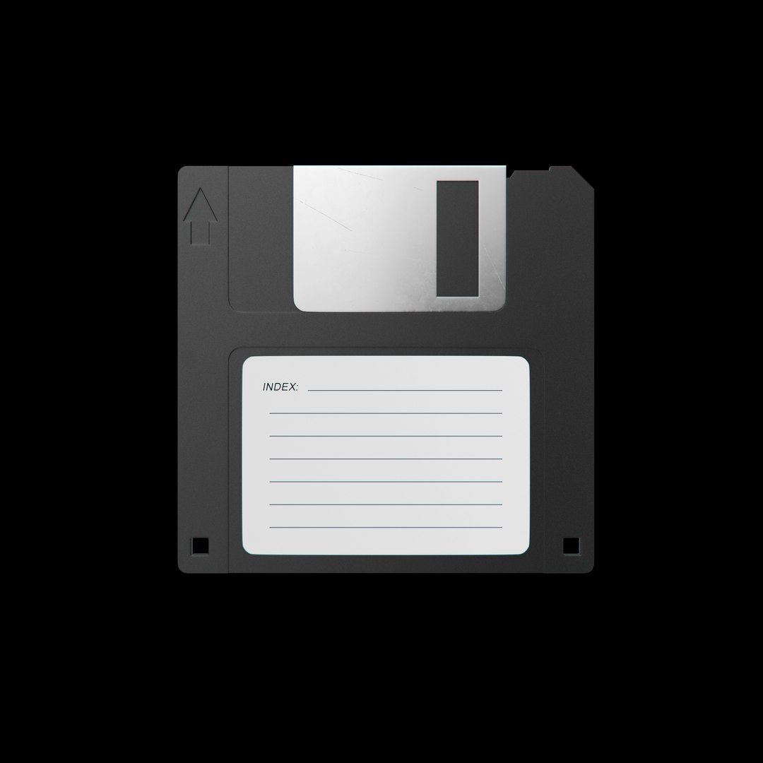 3D Floppy Disk - TurboSquid 1964109