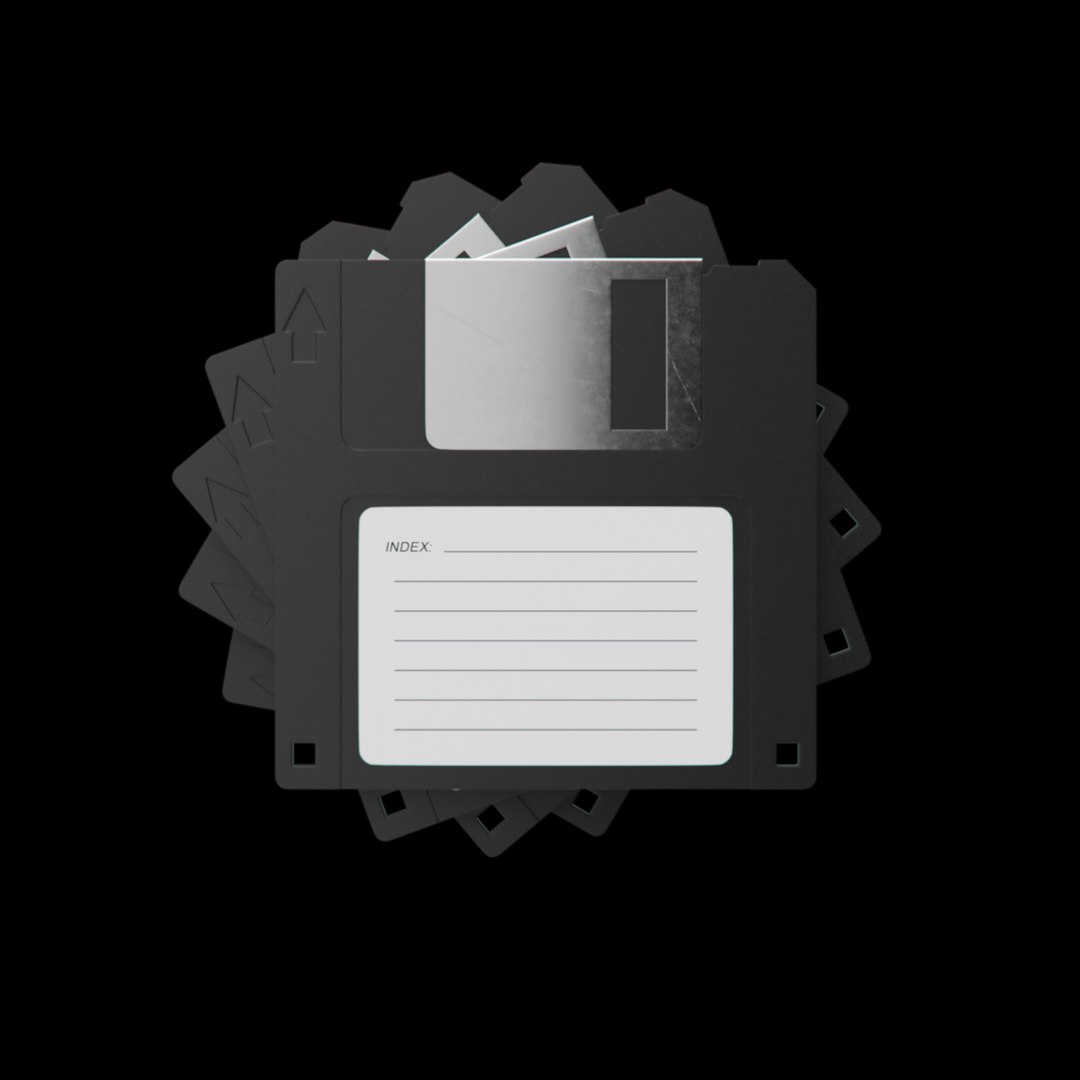 3D Floppy Disk - TurboSquid 1964109