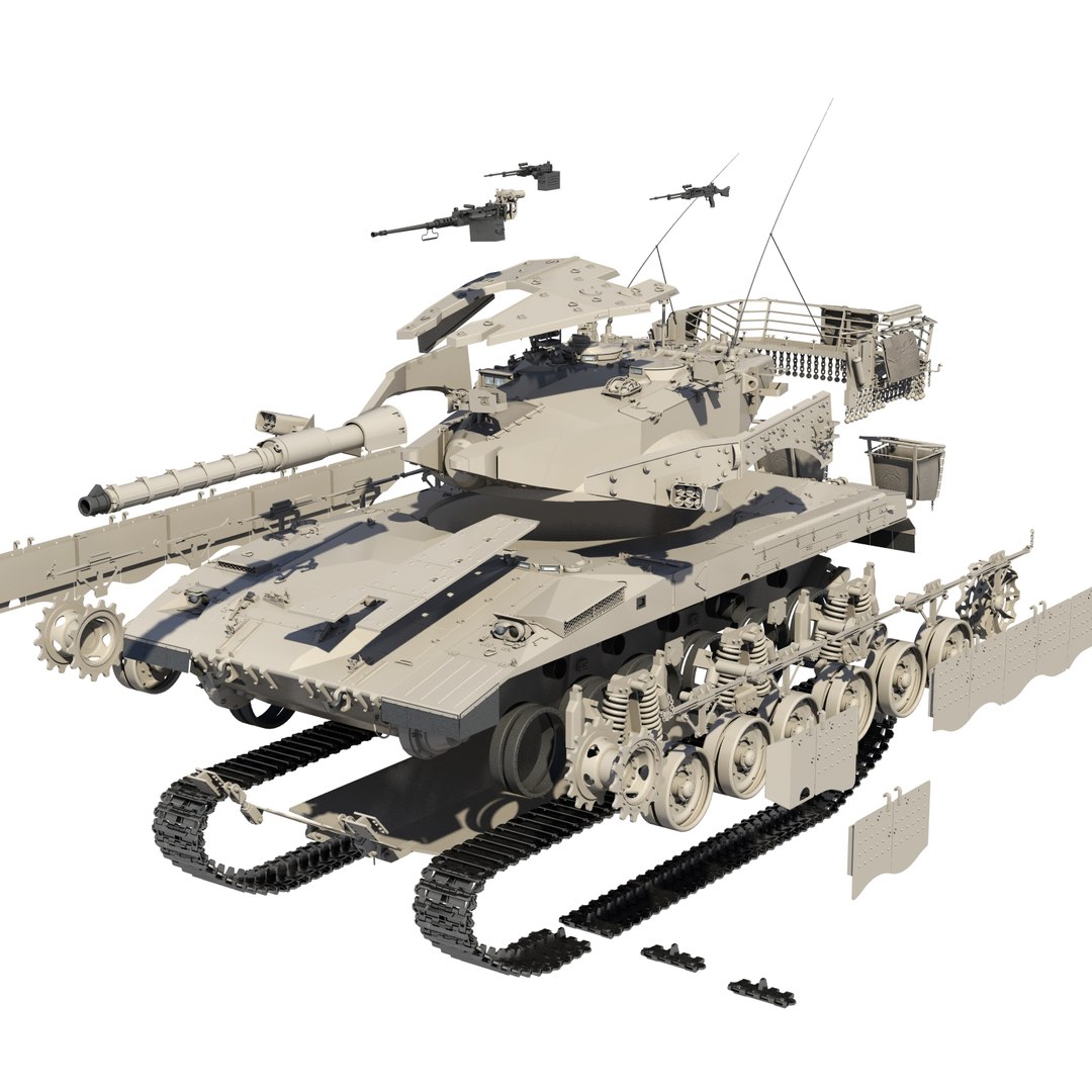 Merkava Mark Model - TurboSquid 1203213