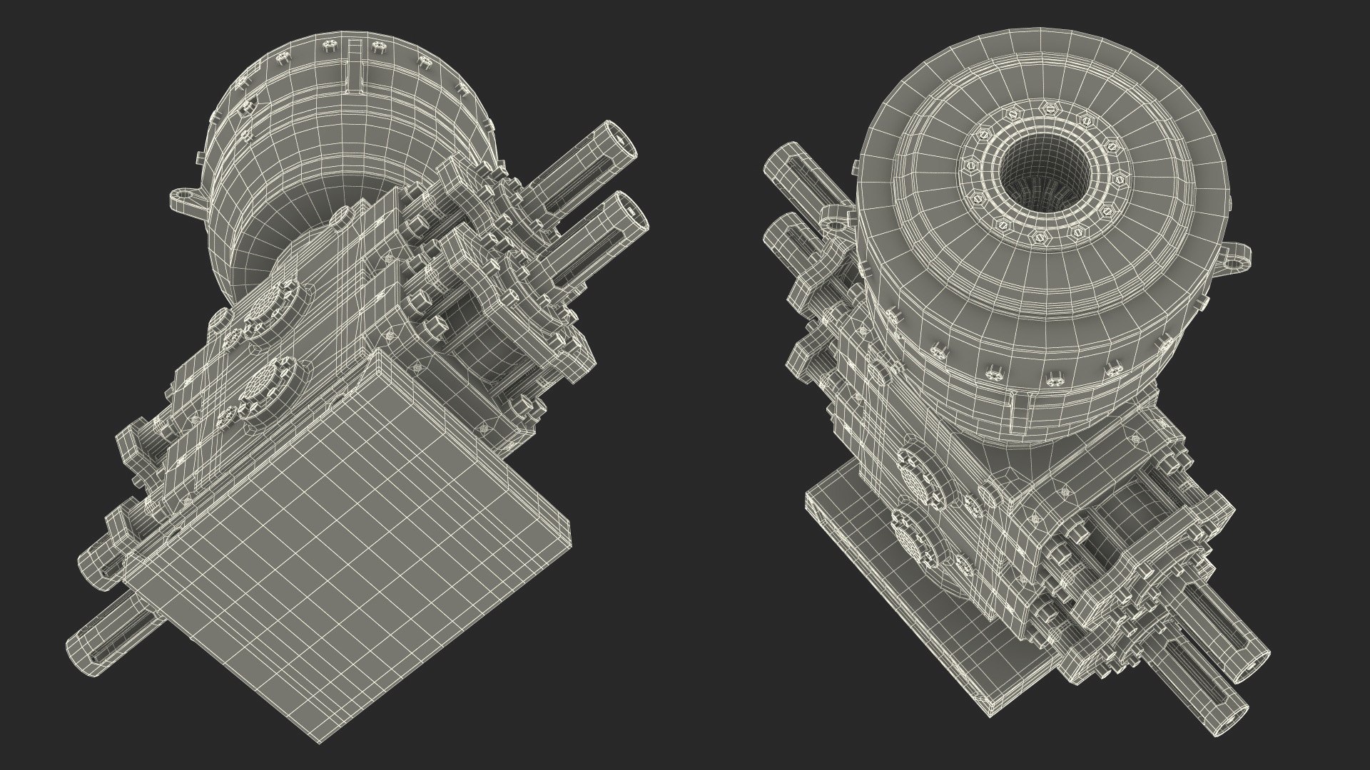 Cameron Annular Bop Blowout Preventer Red Model - TurboSquid 2235543