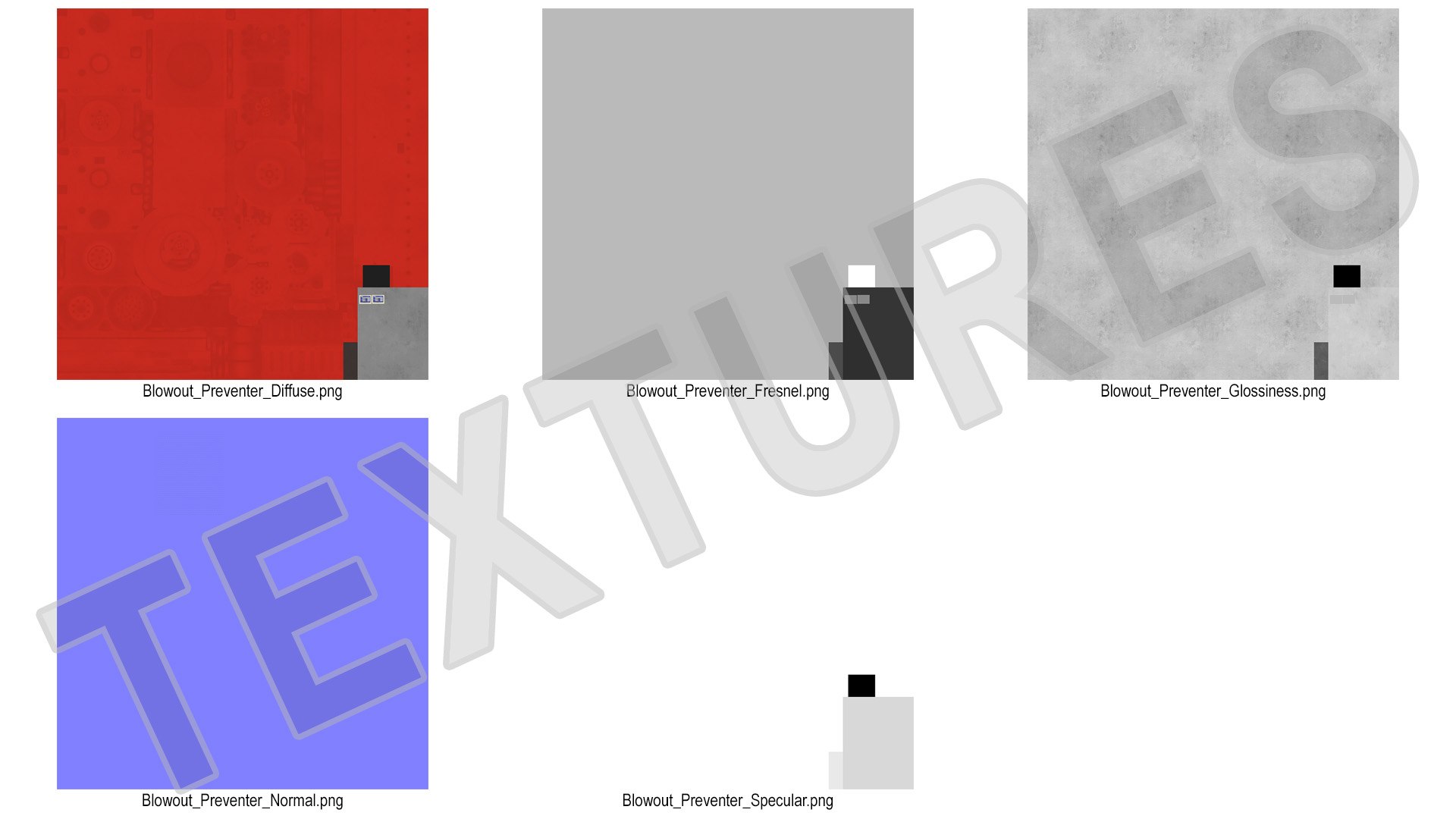 Cameron Annular Bop Blowout Preventer Red Model - TurboSquid 2235543