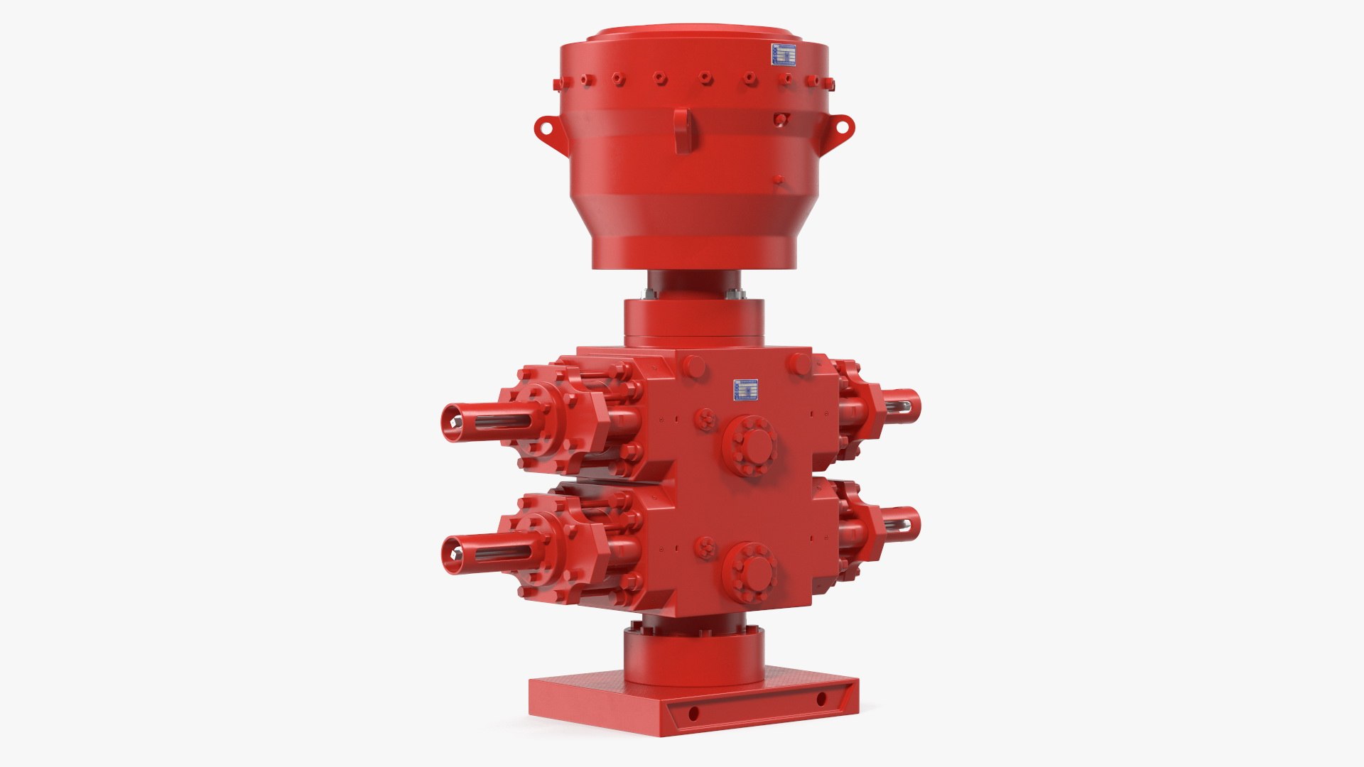modèle 3D de Cameron Annulaire Bop Blowout Preventer Rouge - TurboSquid ...