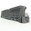 Freight Train Cargo Cars 3d Model