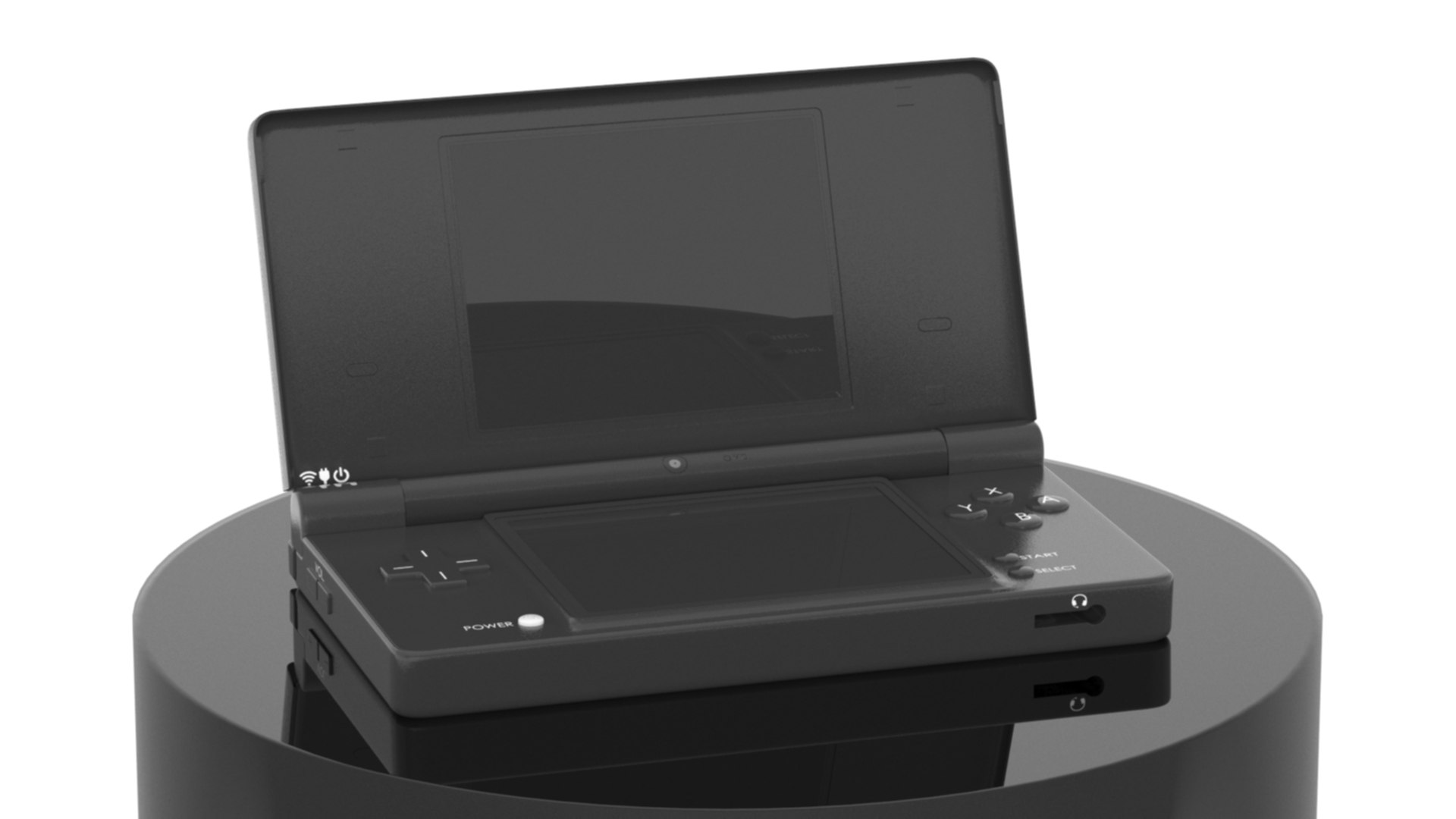 3D Nintendo DSi - Konsole Black Console - TurboSquid 2333585