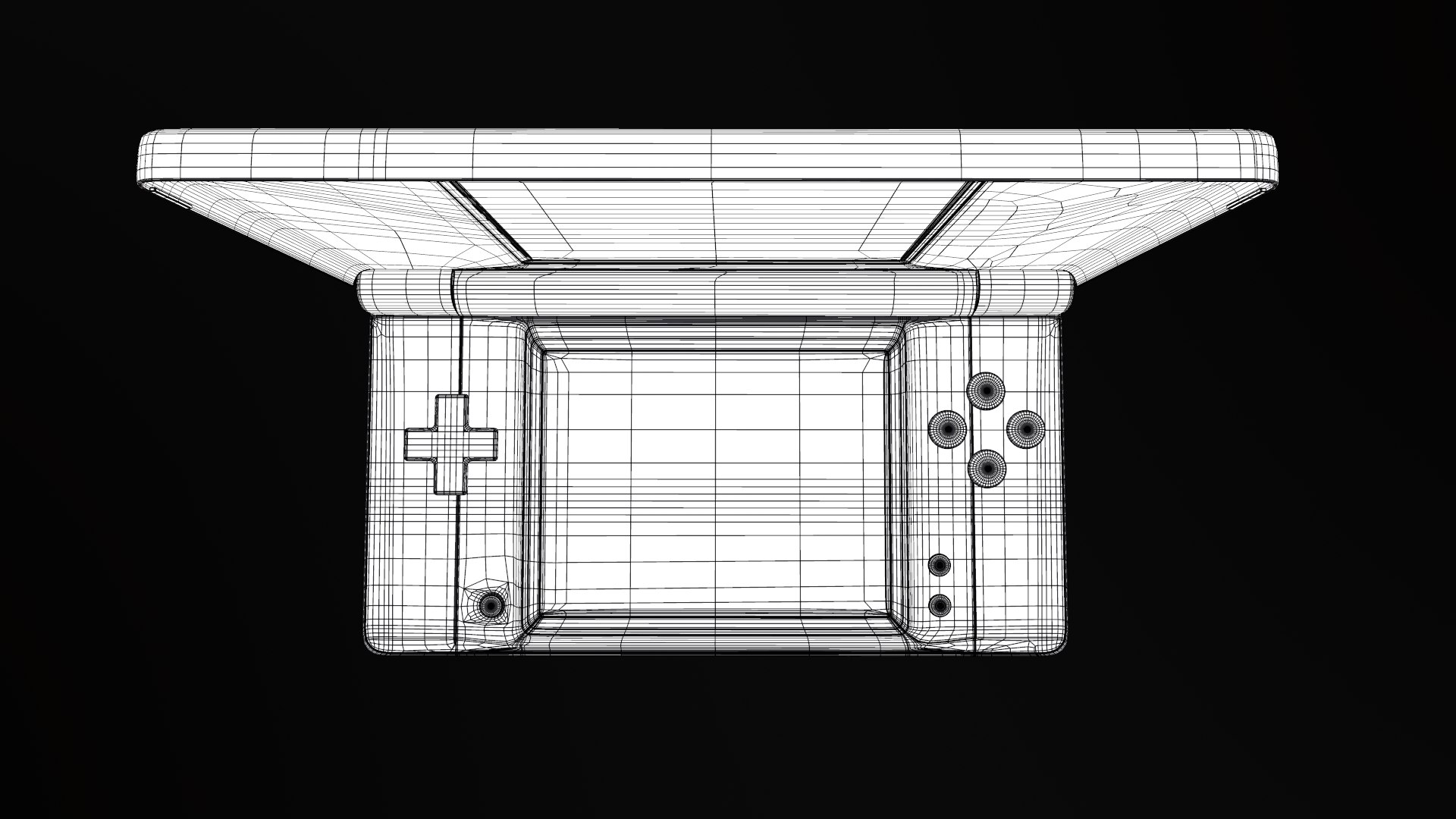 3D Nintendo DSi - Konsole Black Console - TurboSquid 2333585