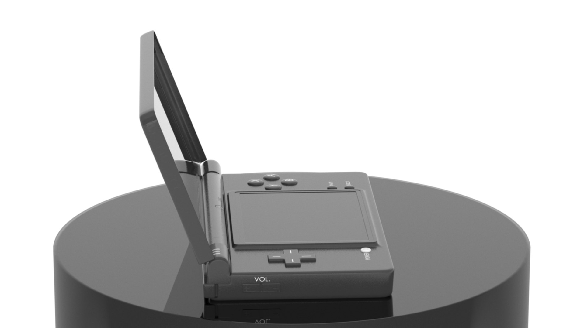 3D Nintendo DSi - Konsole Black Console - TurboSquid 2333585