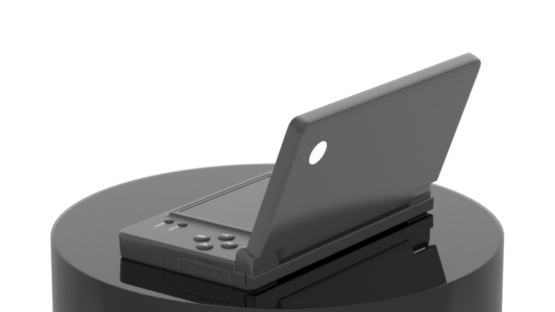 3D Nintendo DSi - Konsole Black Console - TurboSquid 2333585