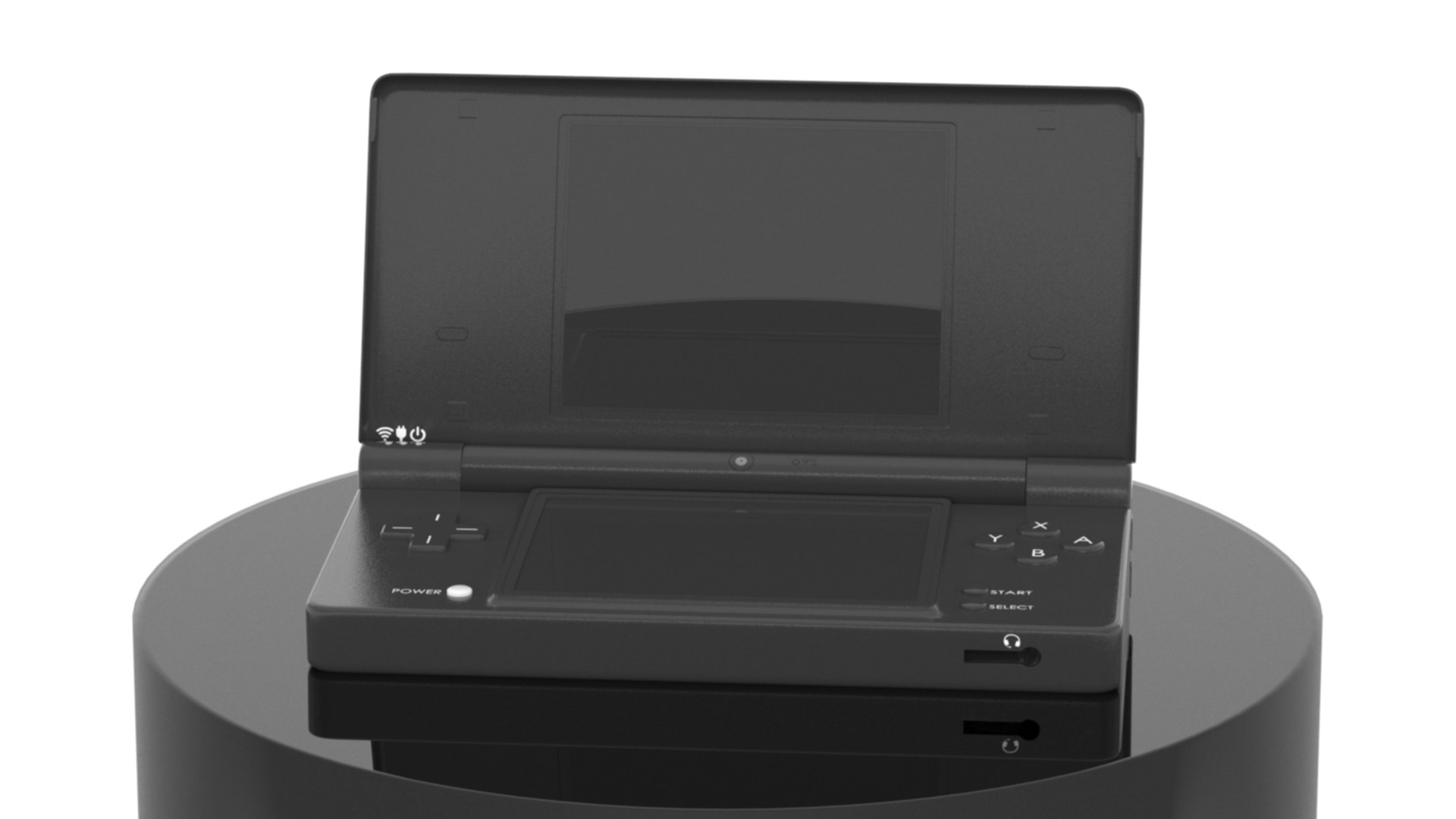 3D Nintendo DSi - Konsole Black Console - TurboSquid 2333585