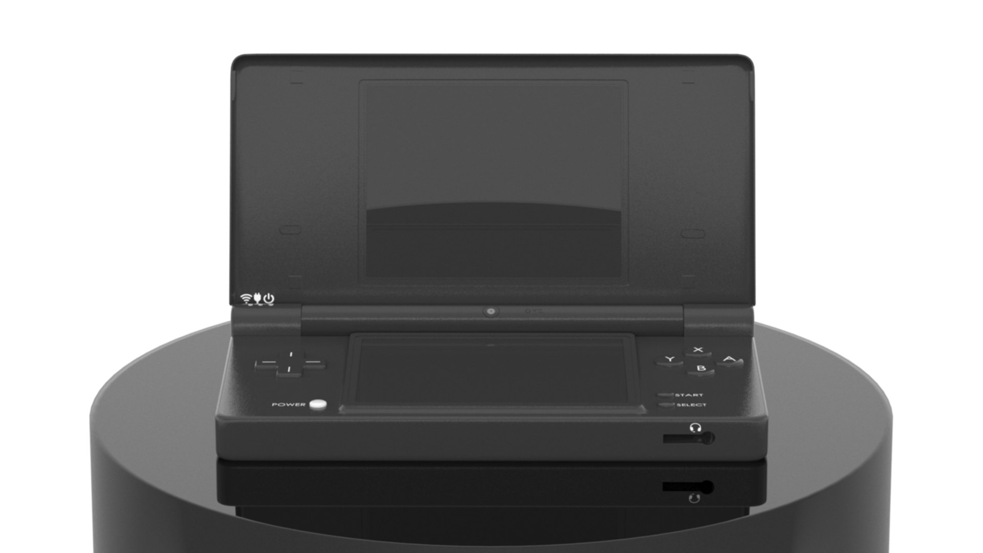 3D Nintendo DSi - Konsole Black Console - TurboSquid 2333585
