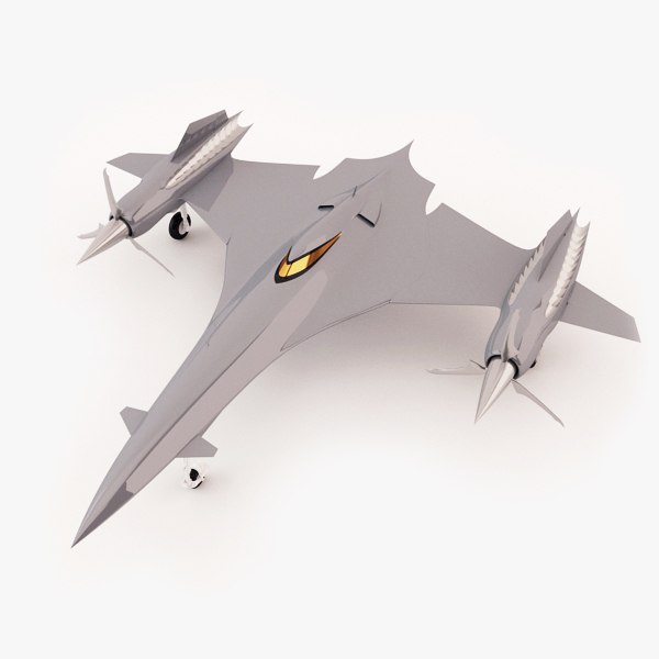 3d turbo plane model