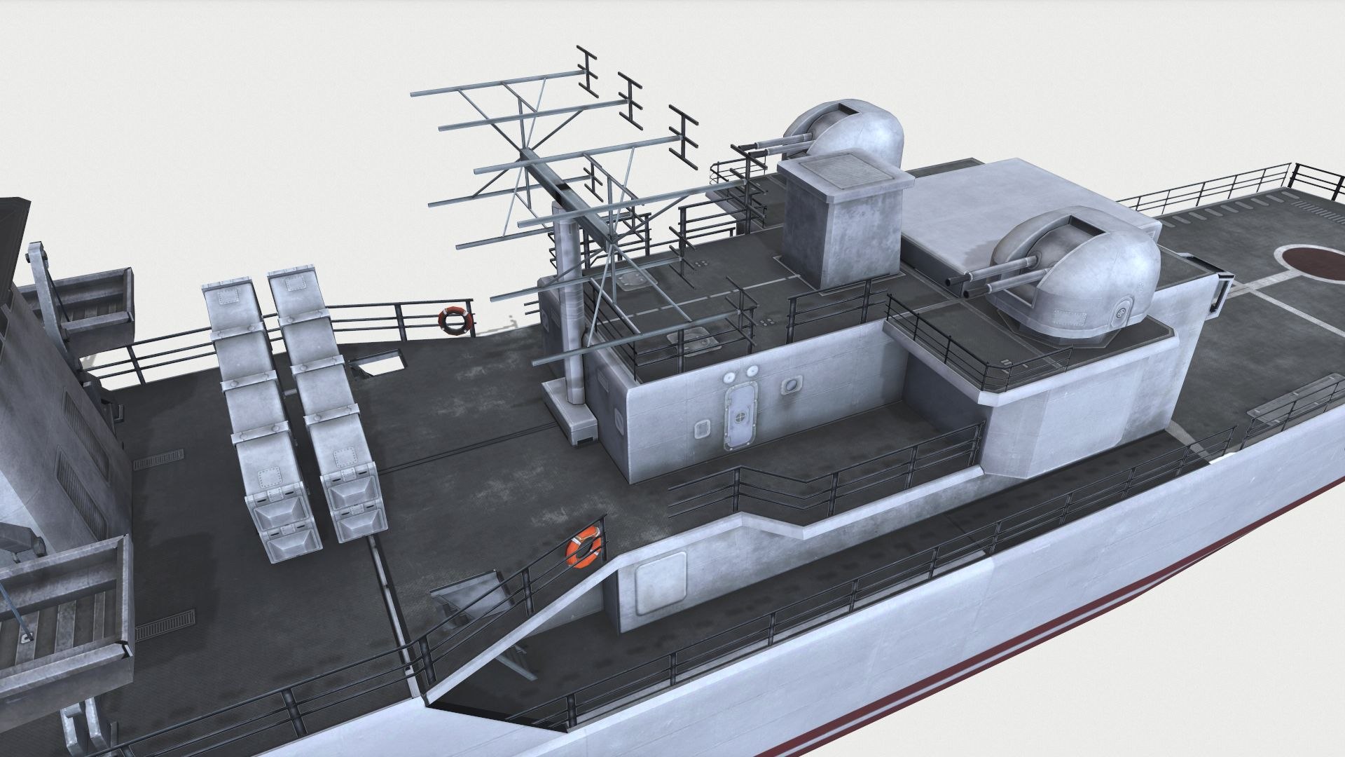 Type 053h3 Jiangwei 3D Model - TurboSquid 1535026