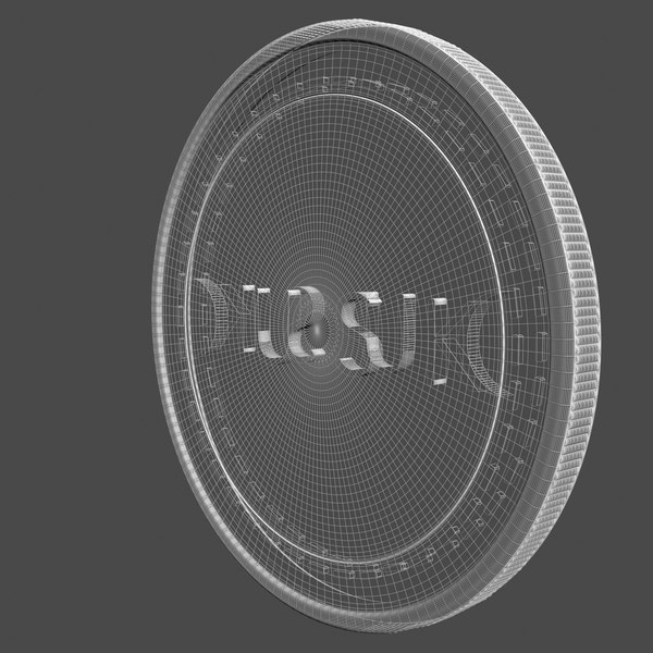 3D Dusk Network Cryptocurrency Gold Coin - TurboSquid 1849310