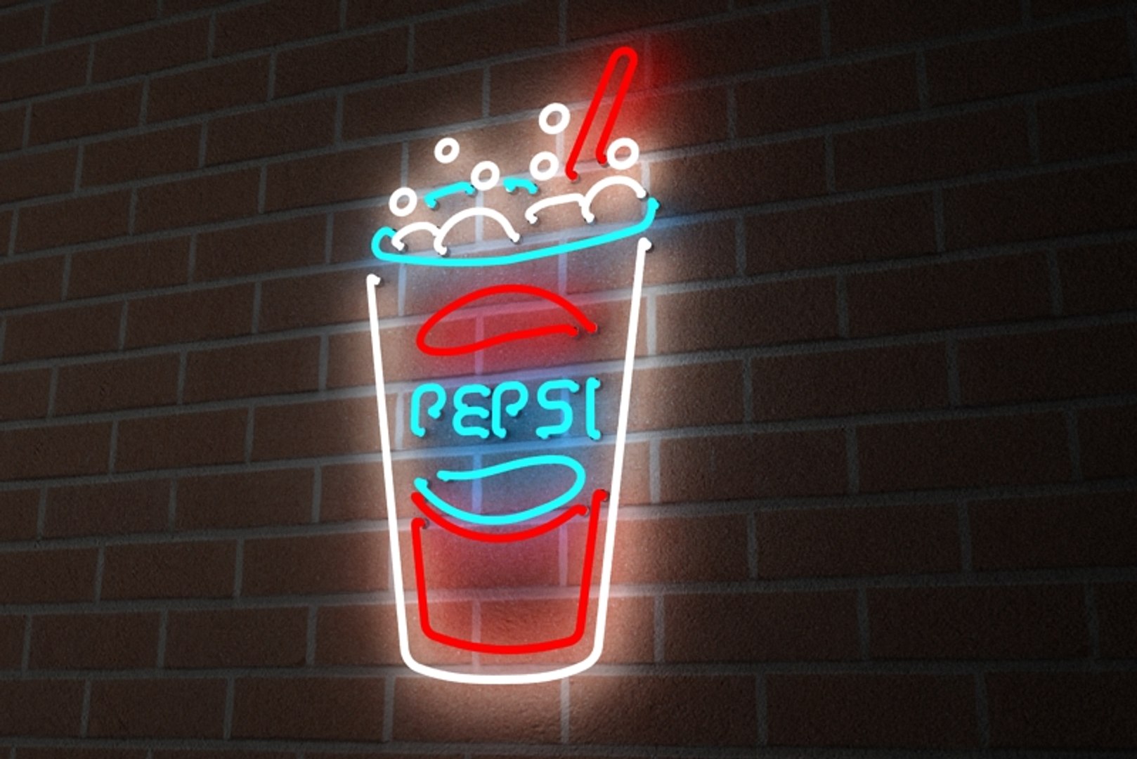 3d Neon Signs Model