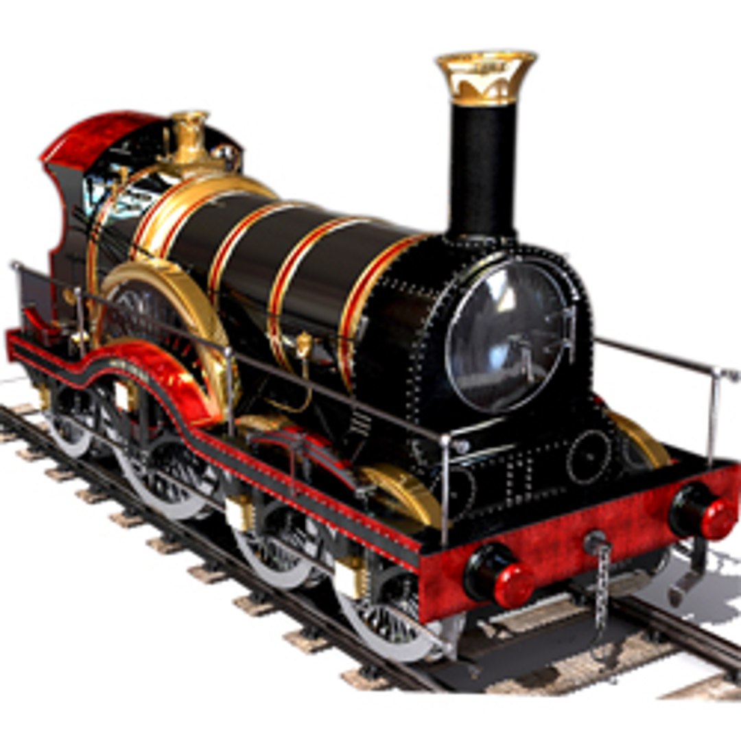 3d model of iron duke locomotive