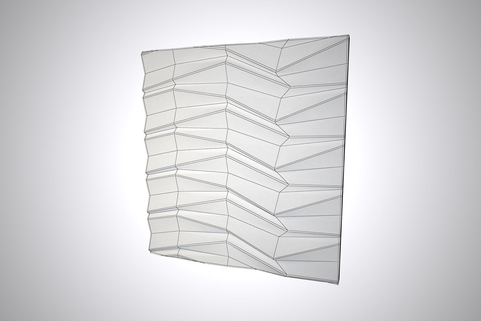 3D pattern wall - TurboSquid 1440488