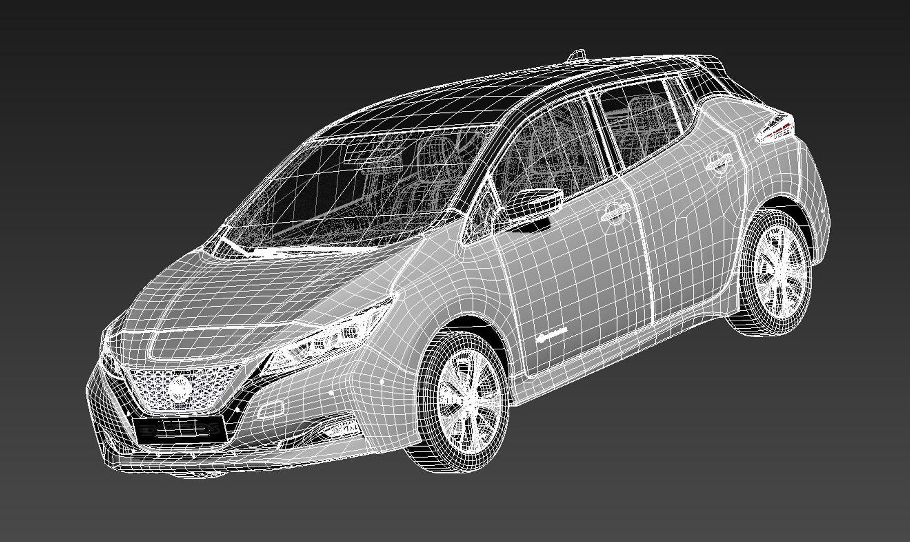 3D Model Nissan Leaf 2020 - TurboSquid 1389656