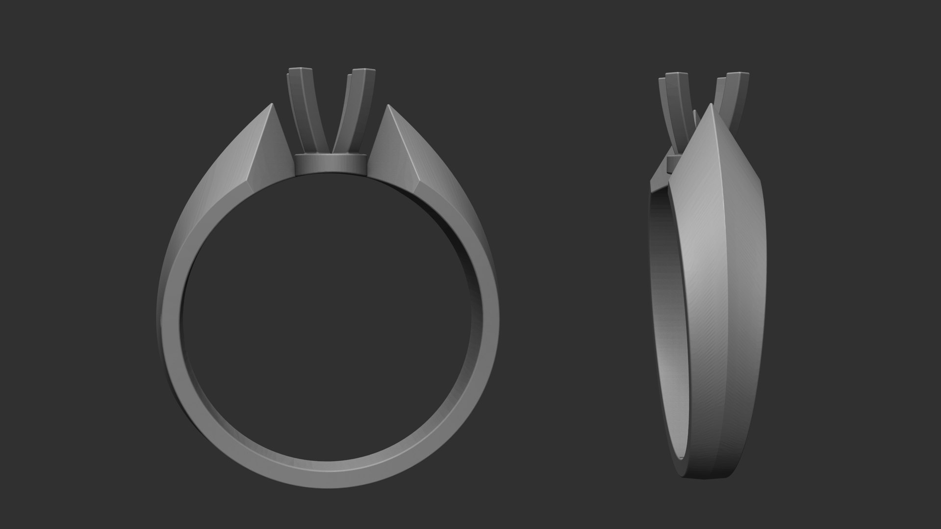 Free 3D Jewellery Diamond Ring Modell Model - TurboSquid 1466699