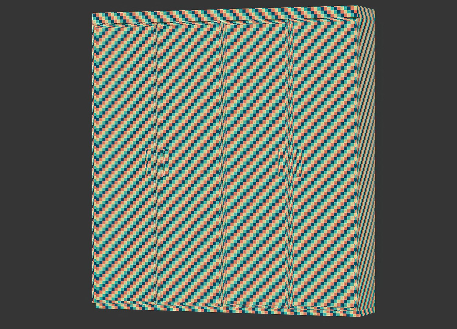 Elio Modern Wardrobe VR3 By Bpoint Model - TurboSquid 2052940