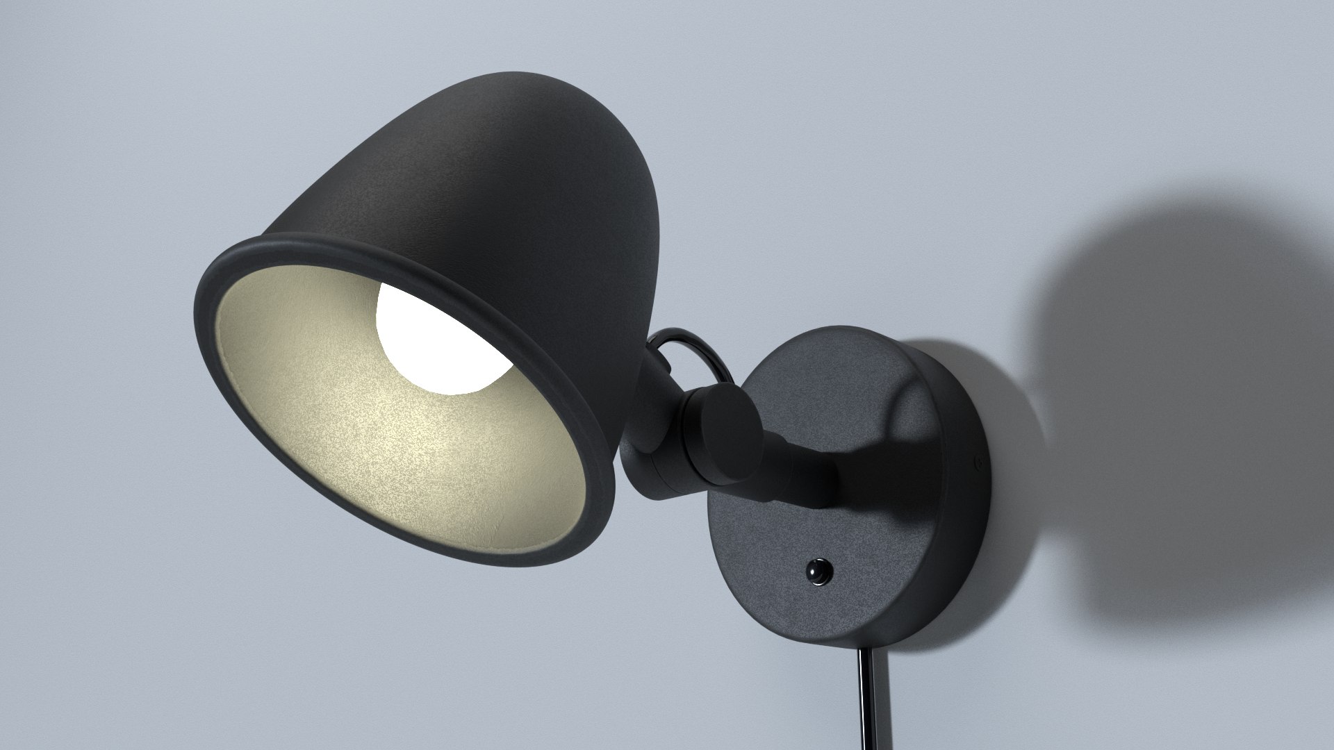 3D Modern Wall Night Lamp Lights - TurboSquid 1542647