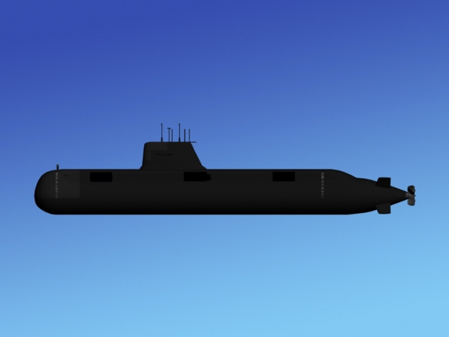 3d Model Subs Collins Class Submarines
