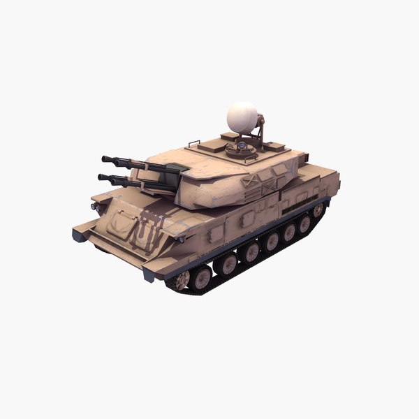 zsu-23-4 shilka 3d model