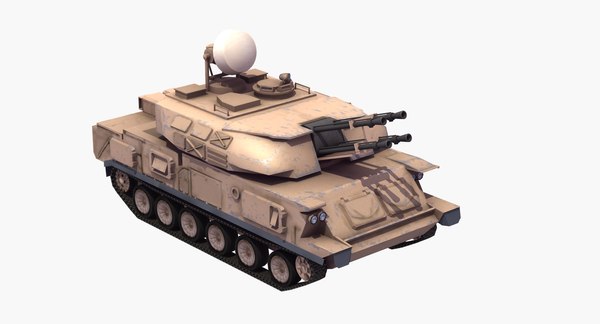 zsu-23-4 shilka 3d model