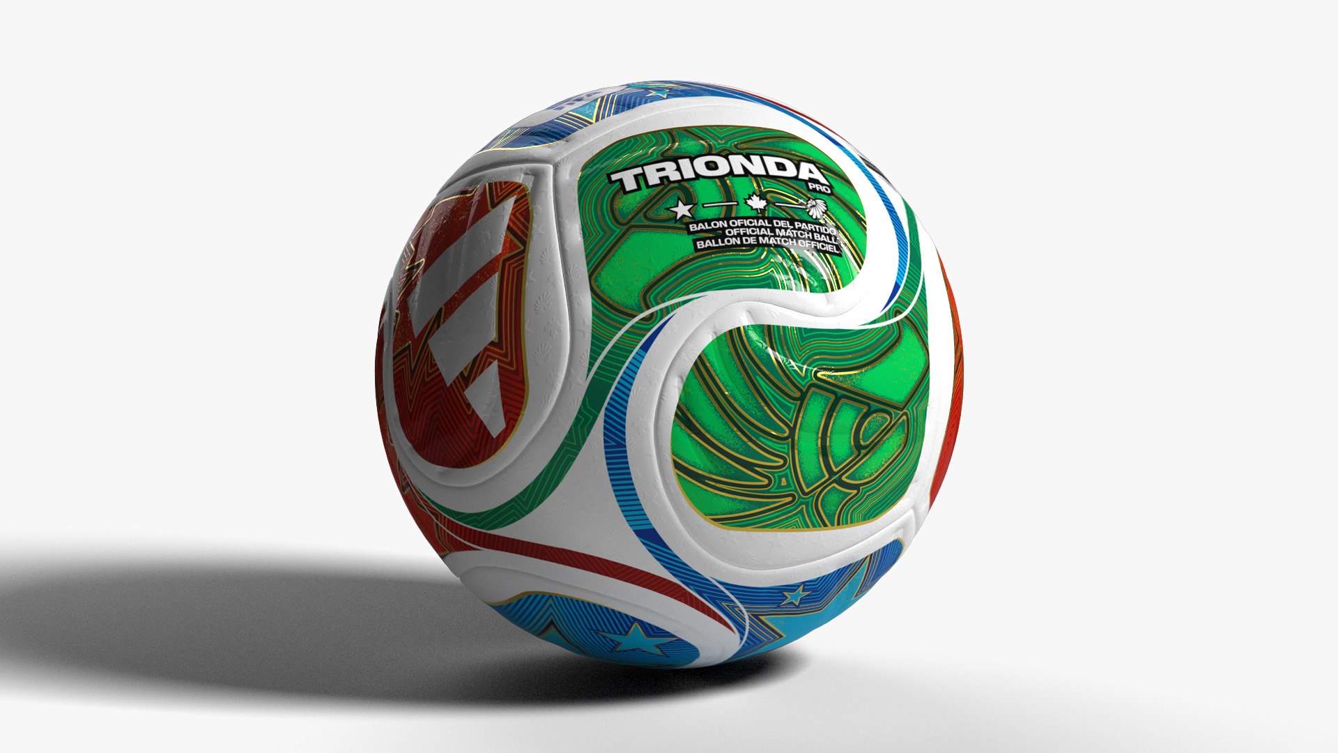 Football World Cup Pro Ball 2026 Trionda 3D Model - TurboSquid 2500487