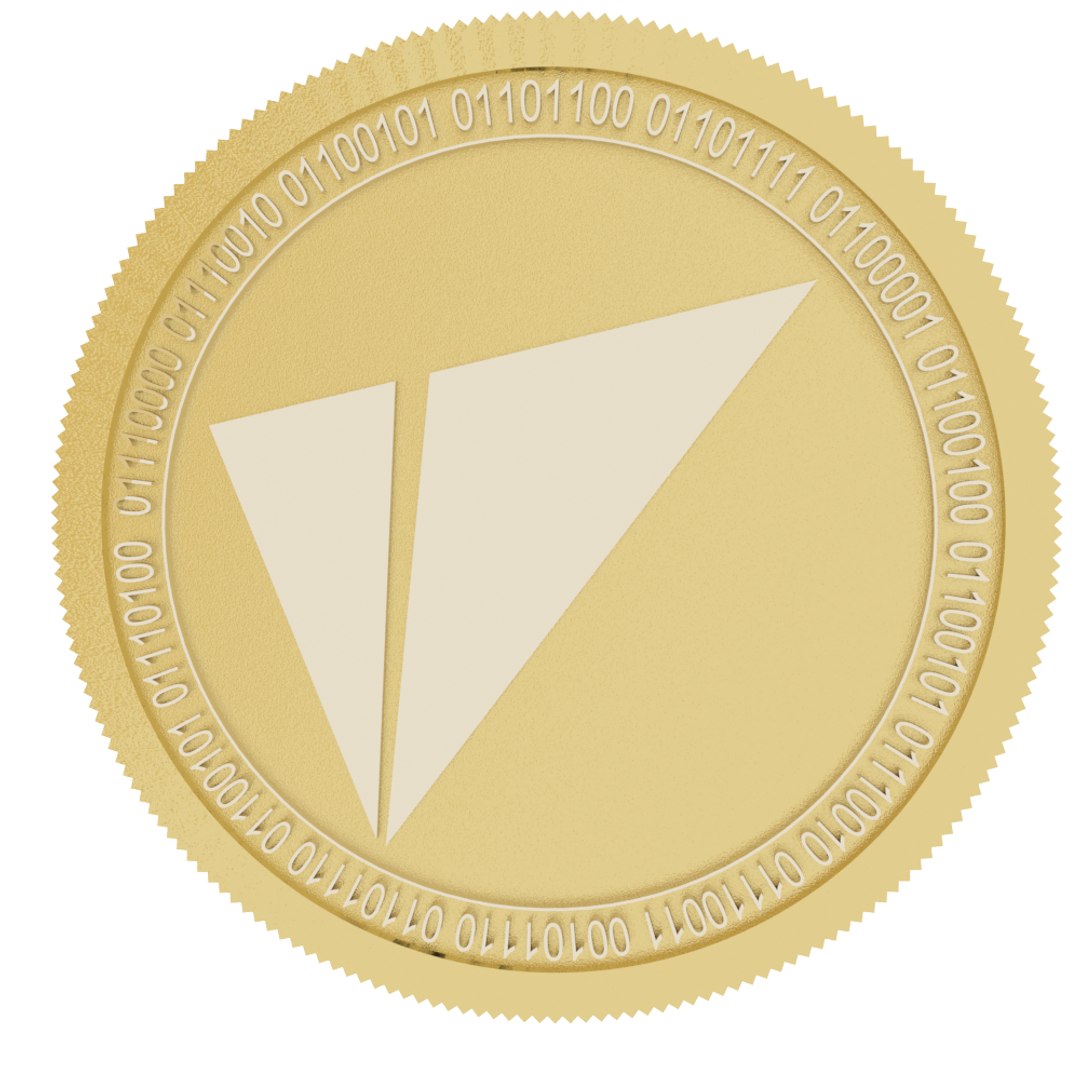 3D vite gold coin - TurboSquid 1581711