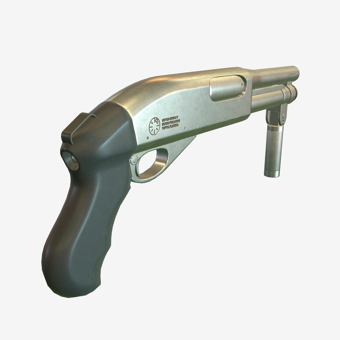 Super-shorty Shotgun 3D Model - TurboSquid 1609364