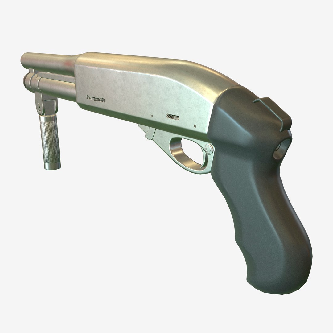Super-shorty Shotgun 3D Model - TurboSquid 1609364