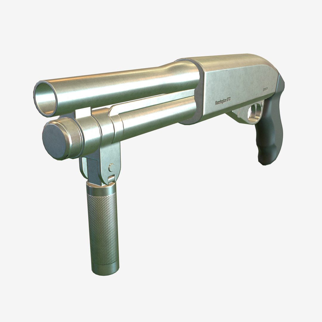 Super-shorty Shotgun 3D Model - TurboSquid 1609364