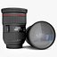3d camera lens red epic model
