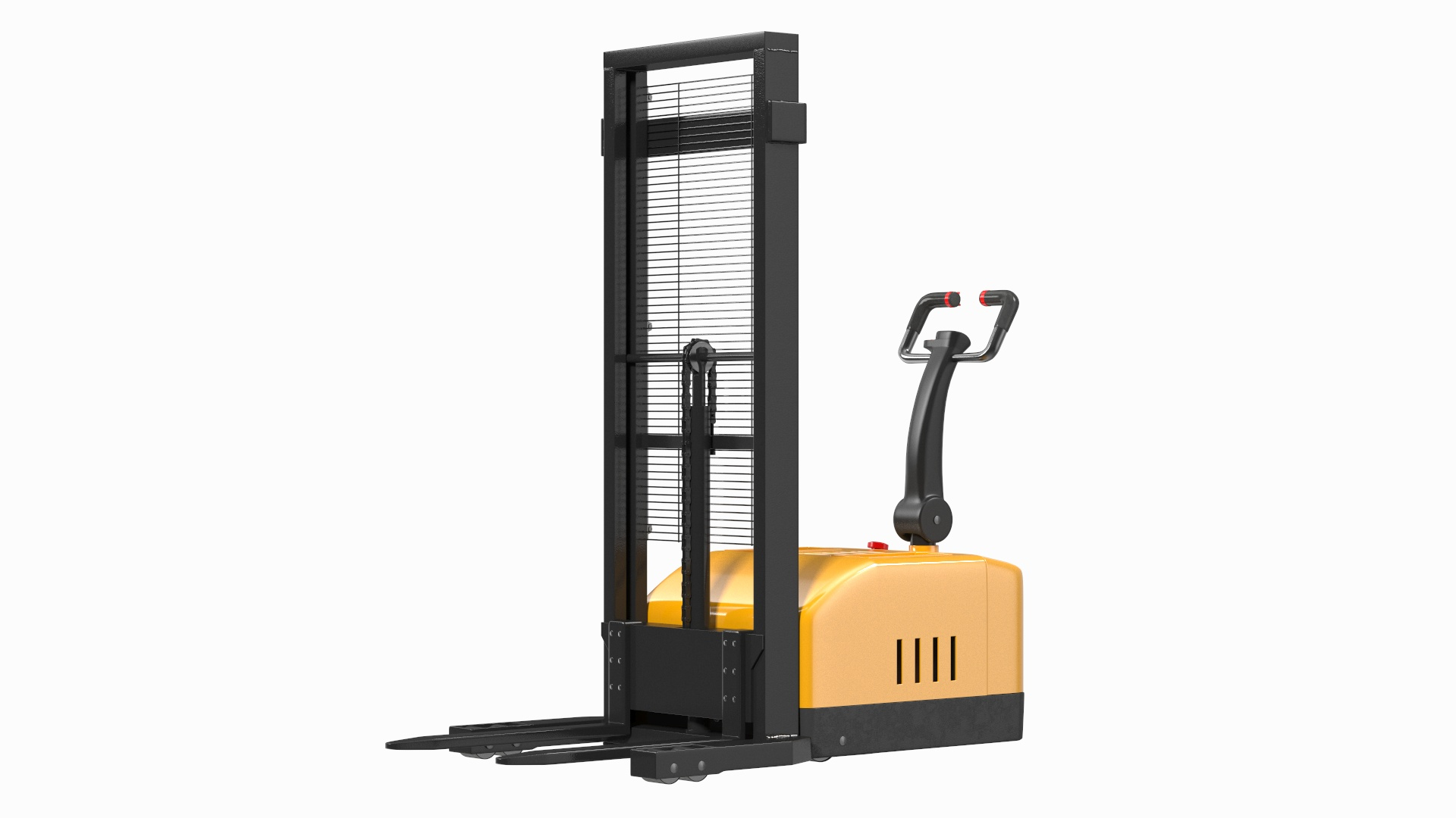 Full Electric Walkie Pallet Stacker 3D Model - TurboSquid 2139796
