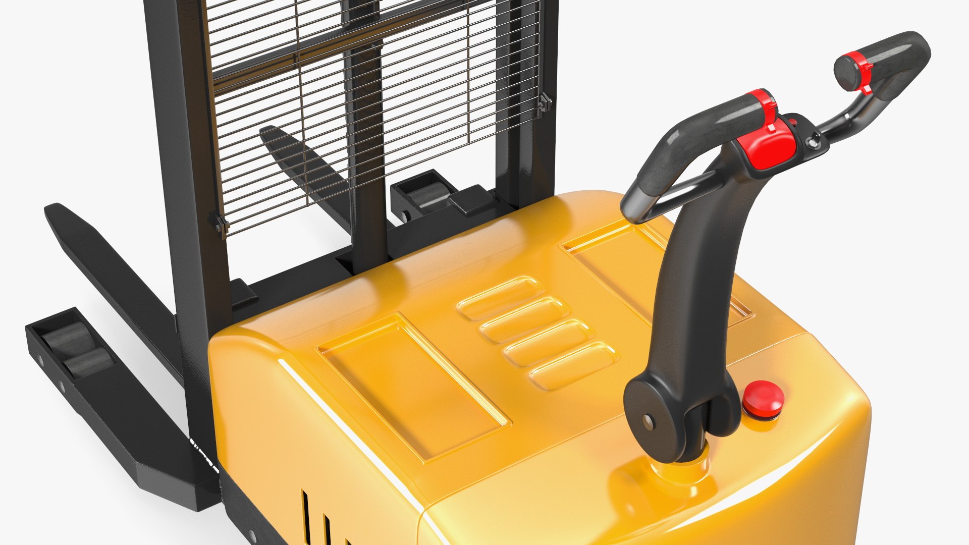 Full Electric Walkie Pallet Stacker 3D Model - TurboSquid 2139796