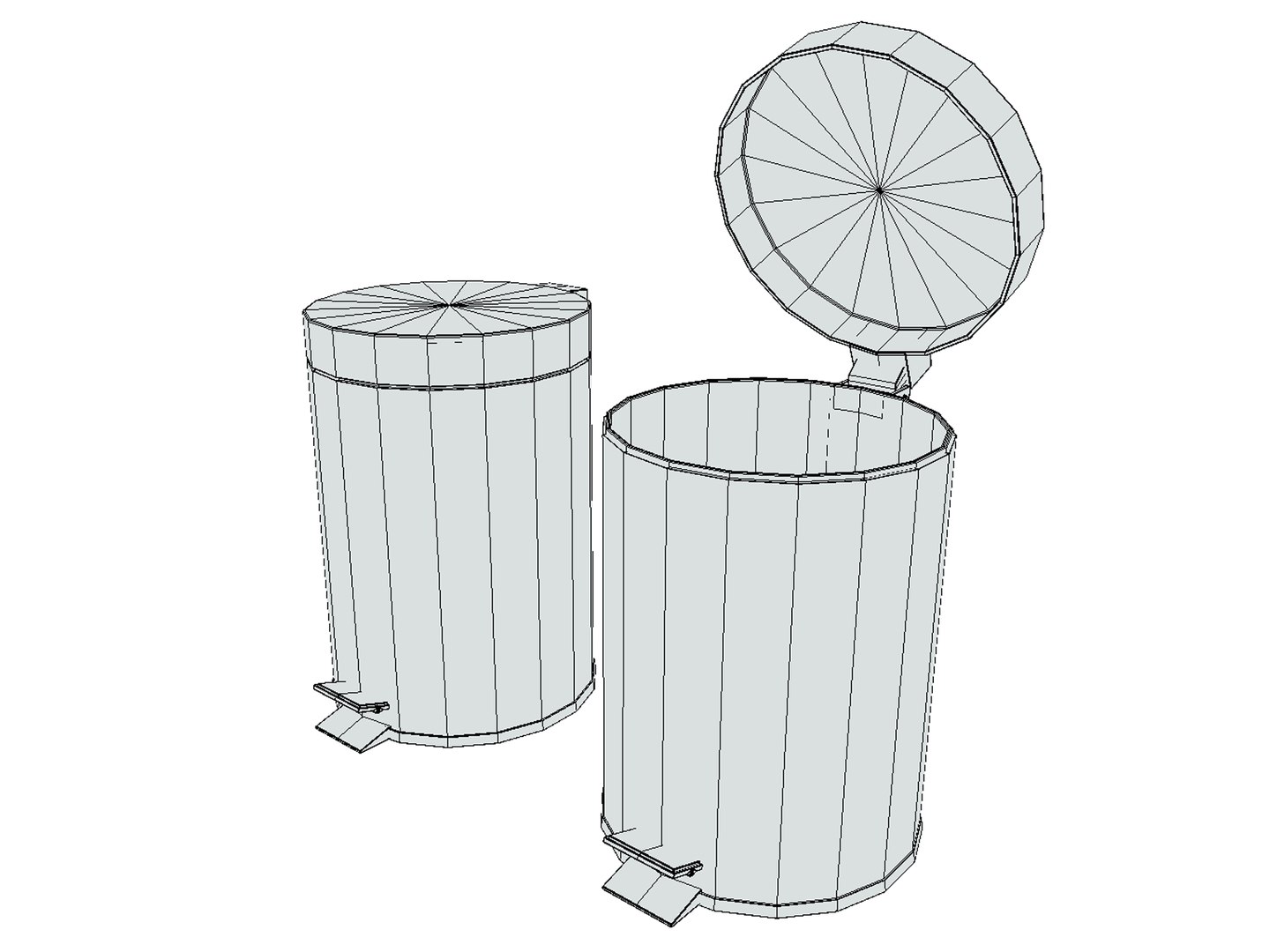 3D Office Bin Model - TurboSquid 1701919