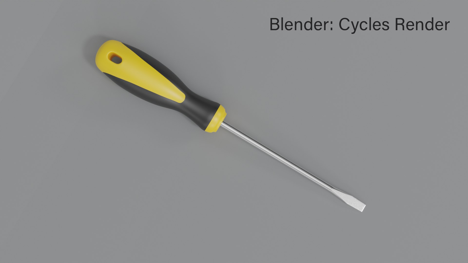 Screwdriver 2 3D model - TurboSquid 2130082