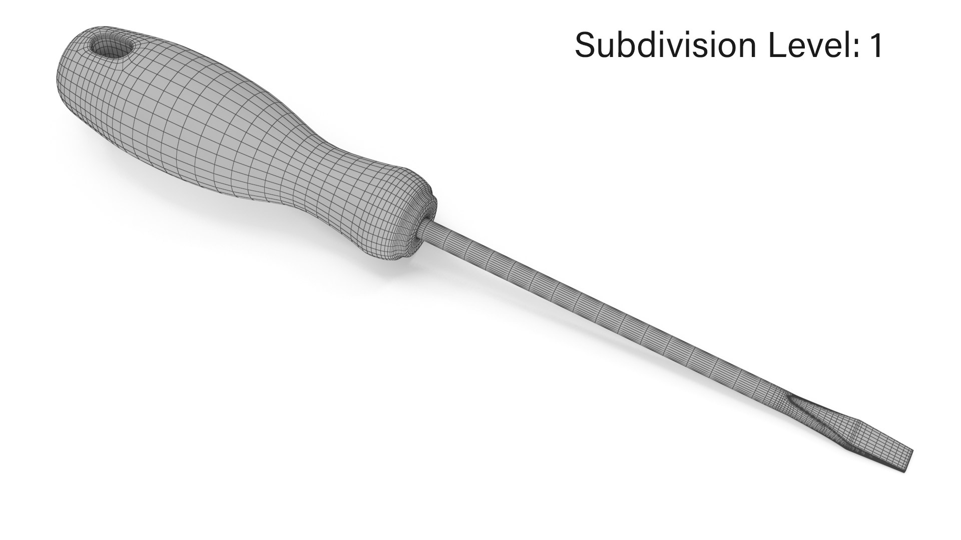 Screwdriver 2 3D model - TurboSquid 2130082
