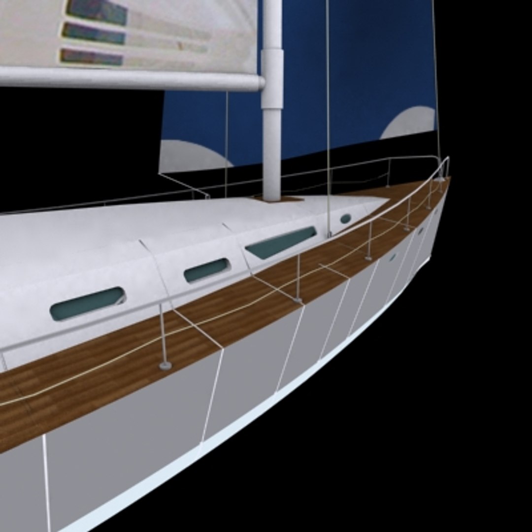 3ds max sailing boat